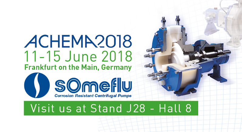 SOMEFLU | Corrosion resistant centrifugal pumps